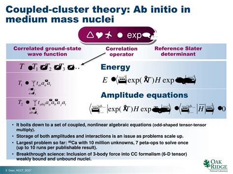 Ppt Building Nuclei From The Ground Up Nuclear Coupled Cluster Theory Powerpoint Presentation