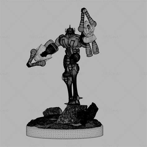 Magnetic Robot 3d Print Model