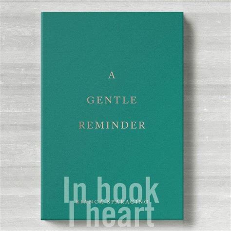 A Gentle Reminder By Bianca Sparacino Hardcover Lazada Ph