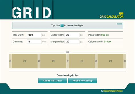 Online Grid Generator For Photoshop Dr Björn Kahlert