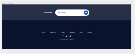 Create Footer 12 Dark · Issue 542 · Clueless Communityseamless Ui · Github