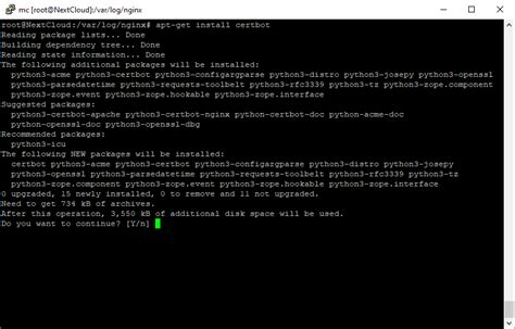 Lets Encrypt — настройка Certbot в Debian Internet