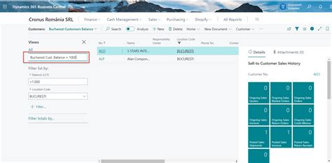 How To Filter And Save List Views In Dynamics Business Central