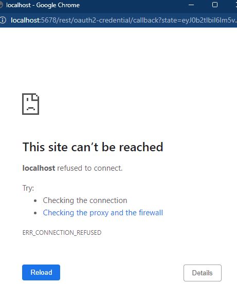Invalid N8n Oauth Redirect Url · Issue 17 · Rbillon59hass N8n · Github