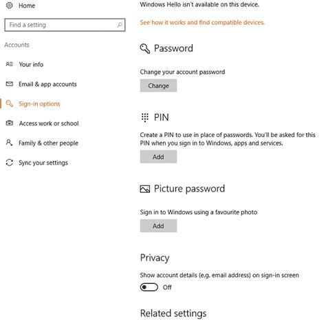 Removing The Password Windows 10 Forums