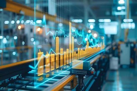 Premium Photo Optimizing Factory Efficiency And Costs Through Production Data Evaluation And