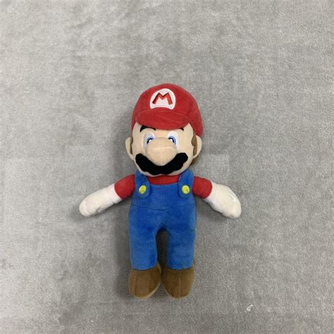 Vintage Super Mario Plush Mario Bros Condition Depop