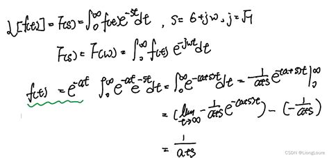[足式机器人]part2 Dr Can学习笔记 动态系统建模与分析 Ch02 4 拉普拉斯变换（laplace）传递函数、微分方程