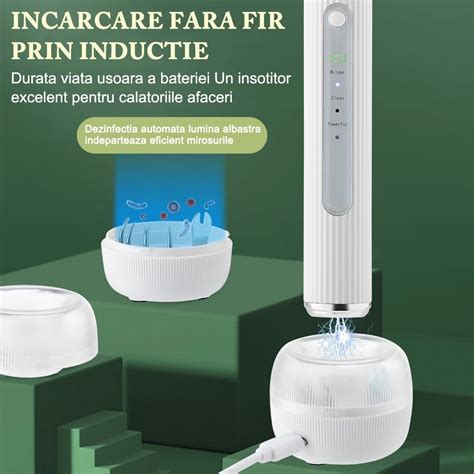 Уред за почистване на зъби Byondself® 200 W вибрация минута 3 режима на работа за