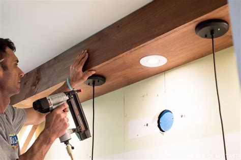 DIY BATHROOM RECESSED LIGHTING ONE ROOM CHALLENGE WEEK PLACE OF MY TASTE