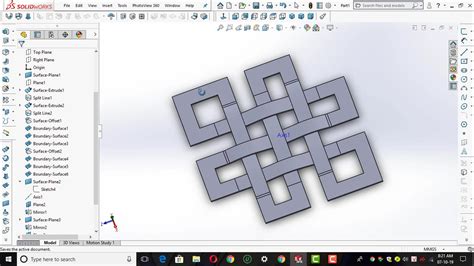 Solidworks Interlacing Pattern Grabcad Tutorials
