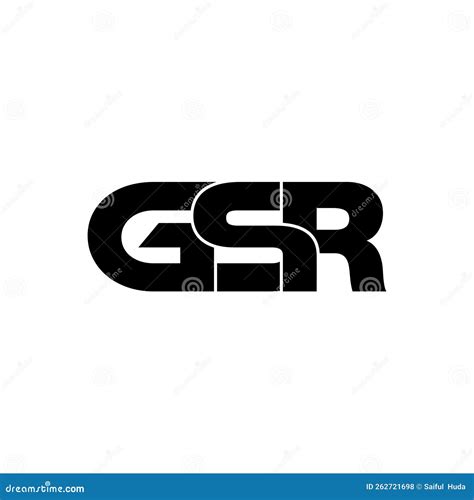 Letter GSR Simple Monogram Logo Icon Design Stock Vector Illustration Of Esport Marketing