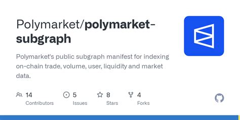 Github Polymarketpolymarket Subgraph Polymarkets Public Subgraph Manifest For Indexing On