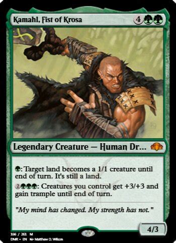Kamahl Fist Of Krosa