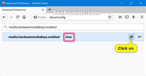 Enable Or Disable Volume Control And Media Key Handling In Firefox Tutorials