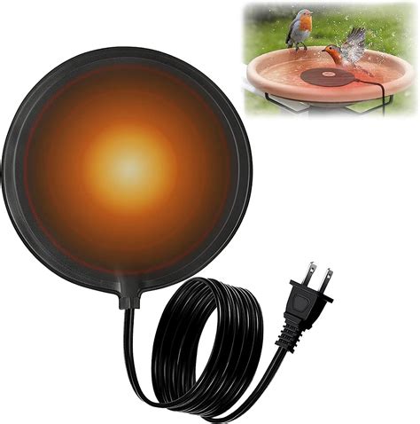 Foudour Bird Bath Deicer 60w Thermostatically Controlled
