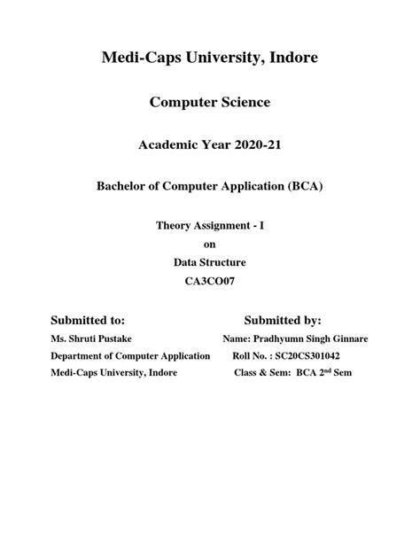 Datastructure Assignment 1 Pdf Array Data Structure Queue Abstract Data Type