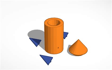 3d Design Firework Container Secret Stash Spot Tinkercad