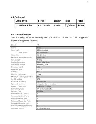 Network Assignment On Project Design PDF