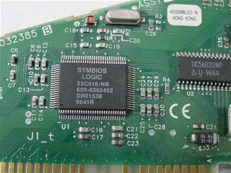 Symbios Logic Sym20403 16 Bit Isa 50 Pin Scsi Controller Card