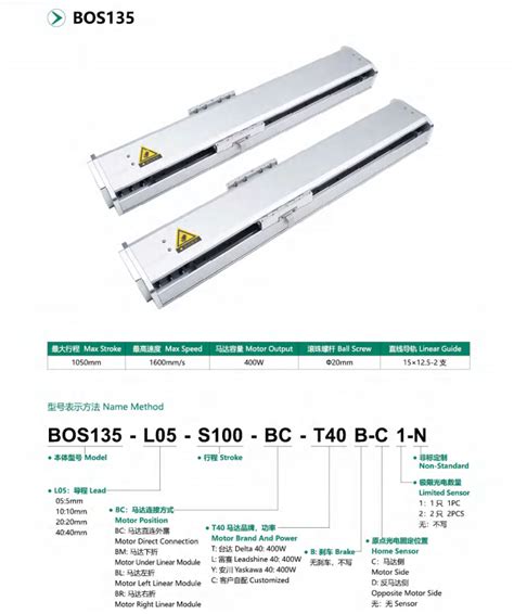 High Speed Linear Module HG15 Linear Guide Rail And 2010 Ball Screw Drive Module Cnc Multi Axis