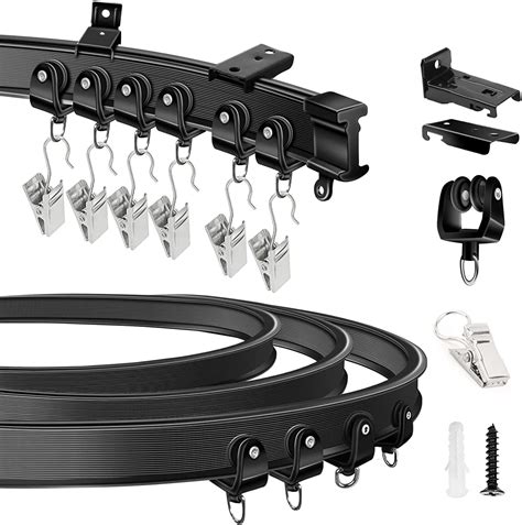Kolako Ceiling Curtain Track 10ft Flexible Bendable