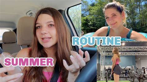 My Daily Summer Routine Youtube