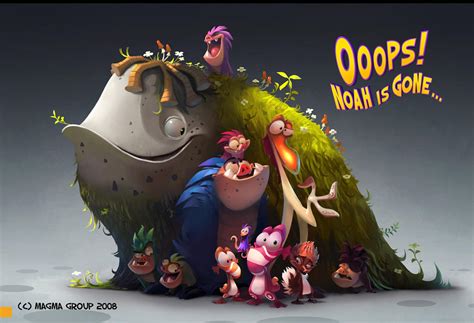 Ooops Noah Is Gone 2008 Original Concept Art By Diegokpo55 On Deviantart