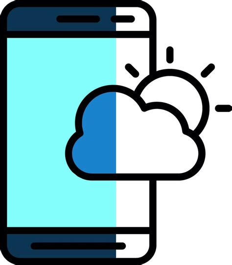 Weather App Vector Icon Design 28041308 Vector Art At Vecteezy