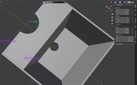 How To Cut Out Custom Shape From Object Basics And Interface Blender