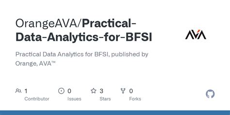 Github Orangeavapractical Data Analytics For Bfsi Practical Data