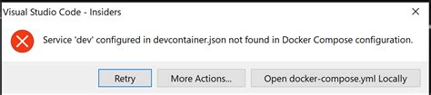 Docker Compose V Profiles Do Not Work With Dev Containers Issue Microsoft Vscode