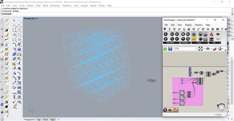 Lattice Structure And Exoskeleton Grasshopper Mcneel Forum