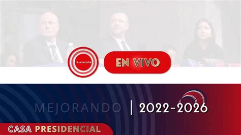 🔴 En Vivo L Visita Del Senador Chris Dodd Asesor Presidencial Especial