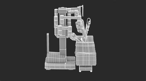 Robotic Surgical System 3d Model By Frezzy
