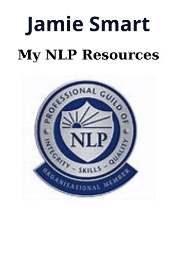 My Nlp Resources By Jamie Smart
