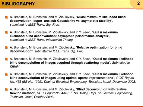 Ppt Quasi Maximum Likelihood Blind Deconvolution Powerpoint Presentation Id 633745