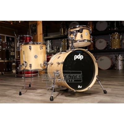 PDP Concept Maple 3pc Bop Drum Set Twisted Ivory Reverb