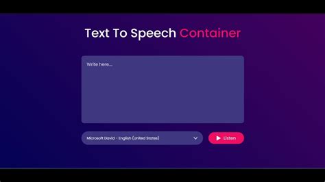 My 30 Day Challenge The Text To Speech Converter Shelton Bilgates