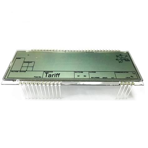 7 Segment Gas Meter Lcd Panel With Good Price China 7 Segment Gas