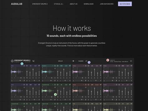 Emergent Drums 2 Ai Drum Sample Generator — Buzzsonic