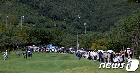 Kpga 사상 최초로 한 시즌 갤러리 20만명 돌파