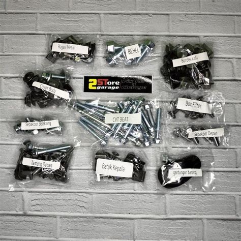 Cod Baut Beat Karbu Full Set Baut Honda Beat Karbu Full Body Baut Baut Body Cvt Lazada