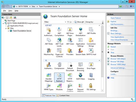 Detailing Tfs Configuration Iis Mummys Blog