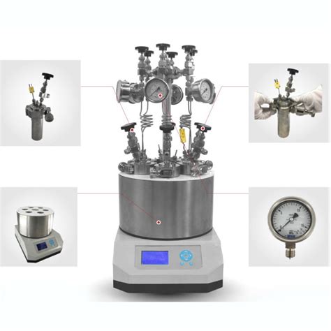 Laboratory Stainless Steel Parallel Synthesizer Autoclave