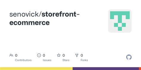 Github Senovickstorefront Ecommerce