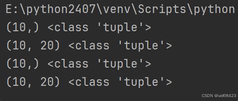 小白自嗨之python元组 Csdn博客