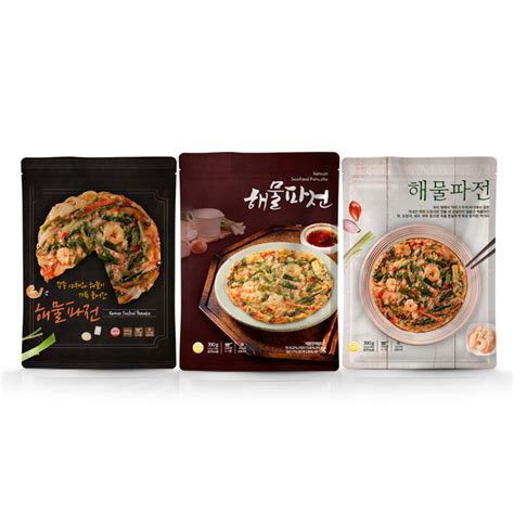 냉동식품 파우치 디자인 Package Design