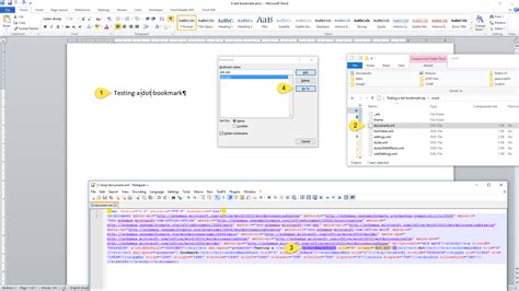 How To Add To A Name Of A Bookmark In Word Stack Overflow