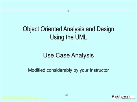 Ppt Object Oriented Analysis And Design Using The Uml Powerpoint Presentation Id9692312